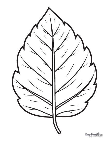 Printable Leaf Coloring Pages 25 Sheets Leaf Coloring Page Leaf Coloring Coloring Pages