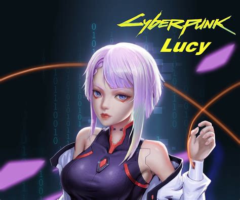 CyberPunk Lucy Digital Art Wallpaper HD TV Series 4K Wallpapers