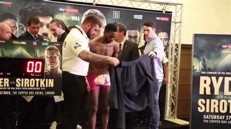 Locker Room Cock Flash At The Weigh In