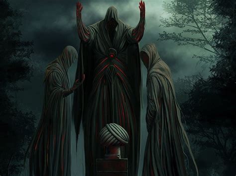 Scary Digital Art Wallpapers K Hd Scary Digital Art Backgrounds On