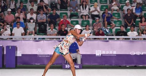 First Time Finalist Wang Xiyu To Face Linette For Guangzhou Title