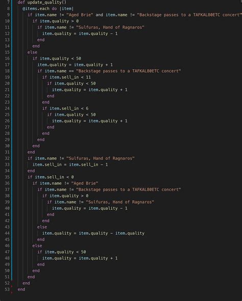 Gilded Rose Refactoring Kata Refactoring Skills Are Very Important By Tauqeer Ahmad Medium