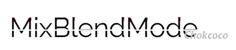 css 颜色混合模式 mix blend mode zhangzongshan 博客园