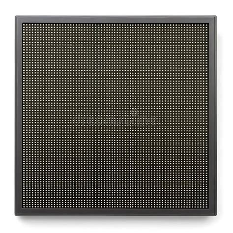 Dot Matrix Display Isolated On A White Background Stock Illustration Illustration Of Device