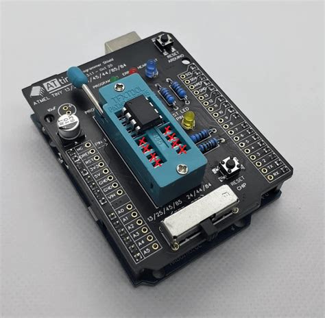 Attiny85 Programming Shielduno No Longer Works With The Lower Half Of
