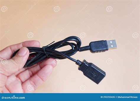 Male To Female Usb Cable Connectivity And Extension Concept Stock Image Image Of Internet