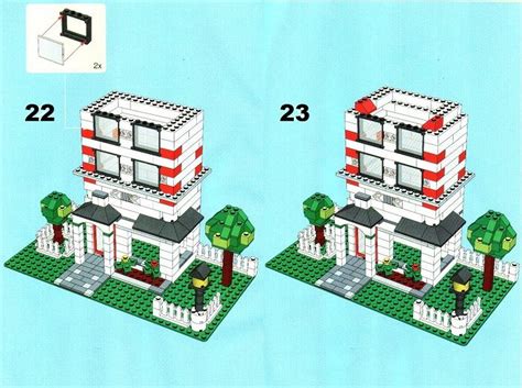 Схема постройки дома из лего конструктора