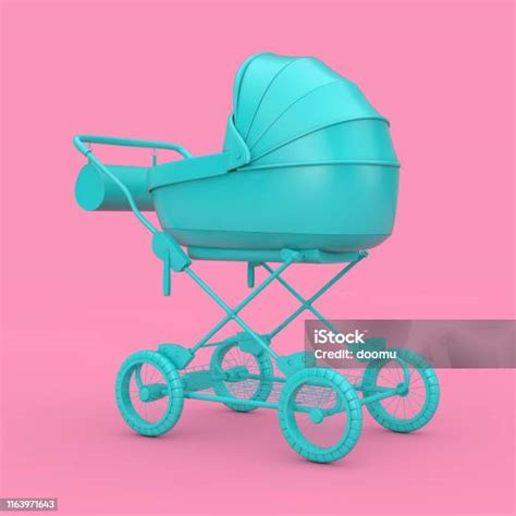 블루 현대 아기 마차 유모차 유모차 모의 최대 3d 렌더링 디지털 생성 이미지에 대한 스톡 사진 및 기타 이미지 디지털 생성 이미지 아기 유모차 기저귀 Istock