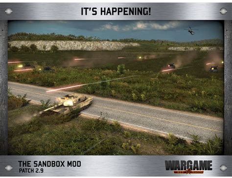 Image Sandbox Mod For Wargame Red Dragon ModDB