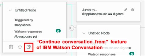 [video] how continue from works in ibm watson conversation eisaiah