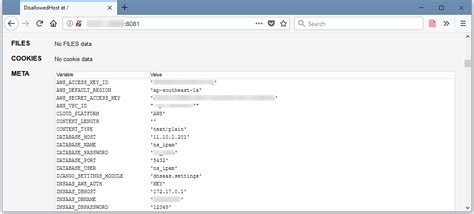 Неверно настроенные приложения Django сливают пароли ключи API и другие закрытые данные Хакер
