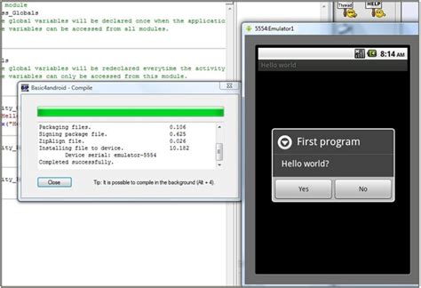 Example Simple Basic4android Program Lessons2all