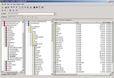 Exploring The Arcgis Interface