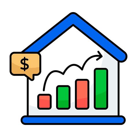 A Colored Design Icon Of Real Estate Value 59912094 Vector Art At Vecteezy