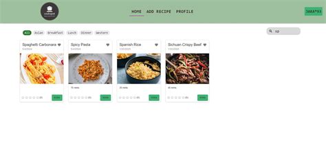 Github Ish107recipeapp Recipe Website Using Mern Stack