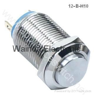12mm Metal Push Button Switch With 2 Pins Momentary On 12mm B China Manufacturer Push