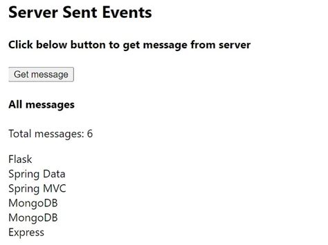 What Is Server Sent Events In Javascript