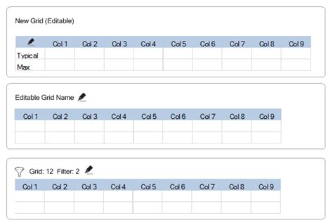 Affordance Indication Of An Editable Grid User Experience Stack Exchange