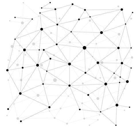 Premium Vector Connected Dots Connection Abstract Design