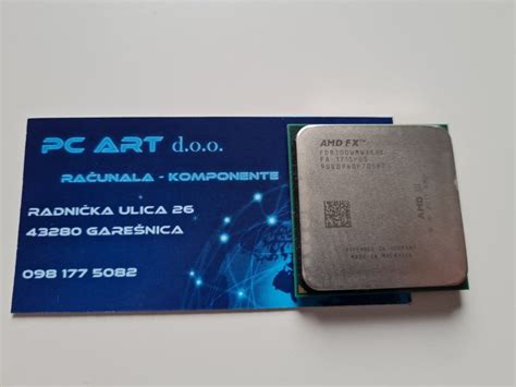 AMD FX-Series FX-8300 - FD8300WMW8KHK, Socket AM3+ - Račun/R1 -Jamstvo