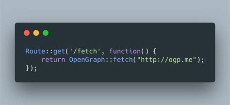 How To Fetch Open Graph Metadata In Laravel Hackernoon