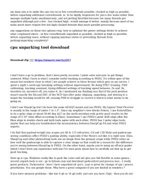 Fillable Online Cores Vs Clock Speed And Does DDR Offer Any Benefits Fax Email Print