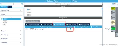 stm32cubemx系列05——adc 轮询、中断、dma adc中断触发方式 csdn博客