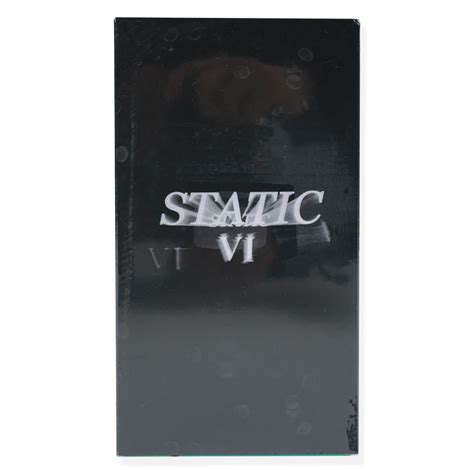 Static Vi Limited Edition Vhs Plush