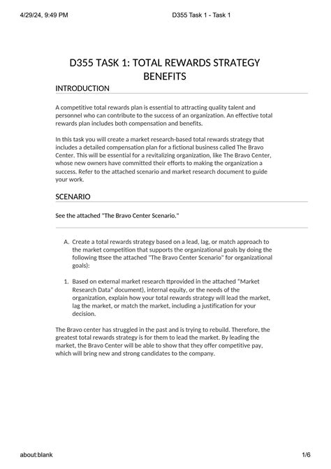 SOLUTION Wgu D Task Task Studypool