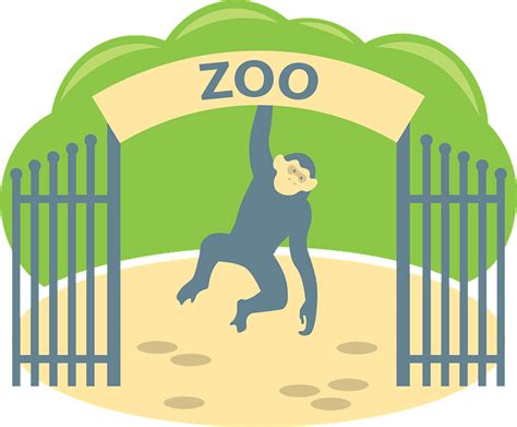 無料の動物園イラスト