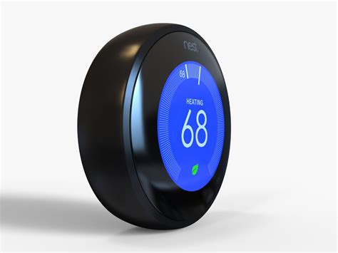 Nest Learning Thermostat 3rd Generation By Google Model TurboSquid 1977380