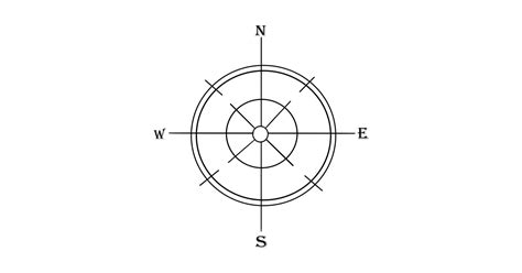 Minimalist Compass Compass Tank Top Teepublic