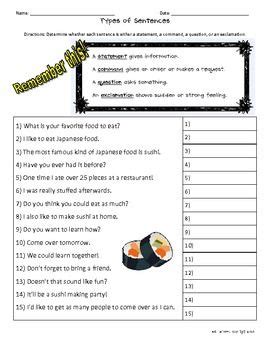This Worksheet Quickly Assesses Students On Whether They Recognize The