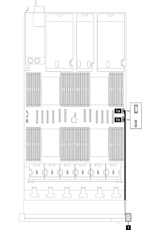 Front I O Module Cable Routing Sr850 V3 Lenovo Docs