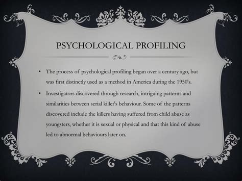 Ppt What Is Psychological Profiling Powerpoint Presentation Free Download Id 3405462