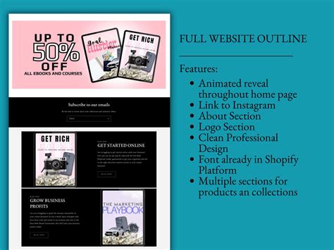 Shopify Theme Author Website Template Website Template Shopify Shopify 20 Themes Ecommerce