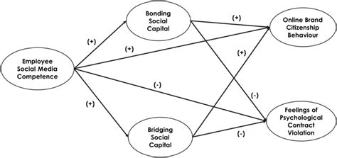 Model Of Hypothesised Relationships Download Scientific Diagram