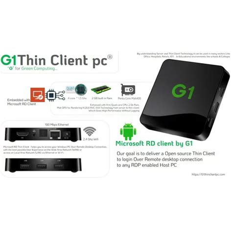 RDP Thin Client Best Price G1 Client PC