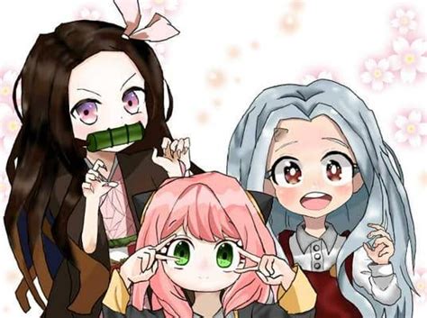 Eri Anya And Nezkuo Are Offering Free Hugs Do You Accept Art By Kokorechy Rmyheroacadamia