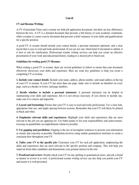 Tc Notes Unit Ii Pdf Résumé Interview