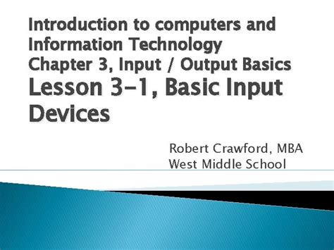 introduction to computers and information technology chapter 3