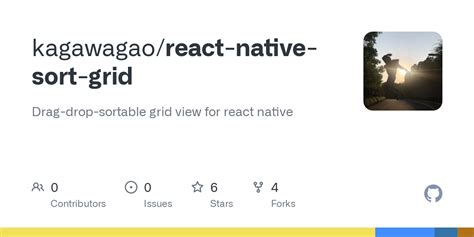 github kagawagao react native sort grid drag drop sortable grid view for react native