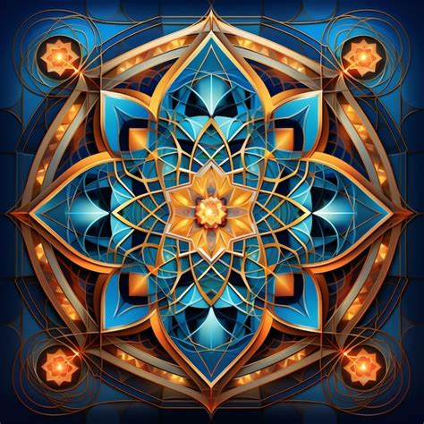 Premium Photo Patterns Of Unity Islamic Geometric Backgrounds
