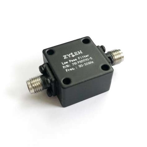 30ghz Suspended Substrate Stripline Filter 15w Microwave Low Pass Filter Microwave Attenuator