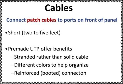 Lessons On Installing A Physical Network In Networking And Computer Science