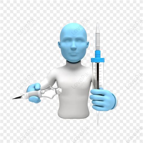 3차원 의사 삽화 와 주사기나는편물지구 Png 일러스트 무료 다운로드 Lovepik