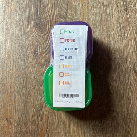 Beachbody Kitchen Beachbody 2 Day Fix 7piece Kit Colorcoded Portion Control Containers Nib