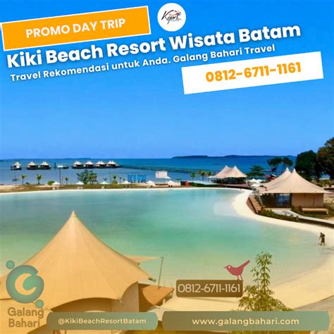 Paket Tour Wisata Kiki Beach Resort Batam 0812 6711 1161 Arreza Mp