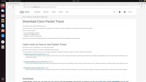 Install Packet Tracer On Your Operating System Simulate Your Network