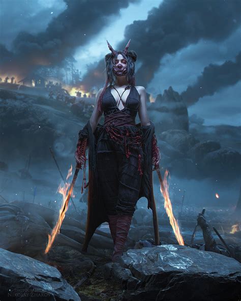 Пятничный косплей: Cyberpunk 2077, демон-самурай и развязный эльф - Shazoo